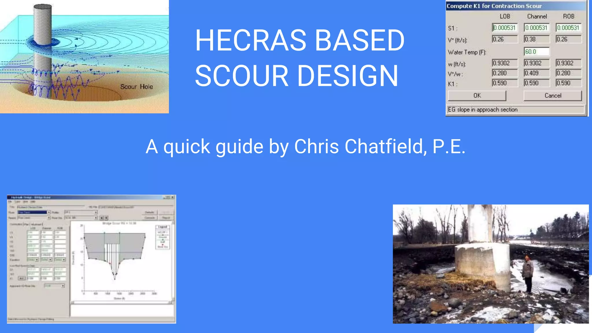 HECRAS Bridge Scour Analysis | PPTX