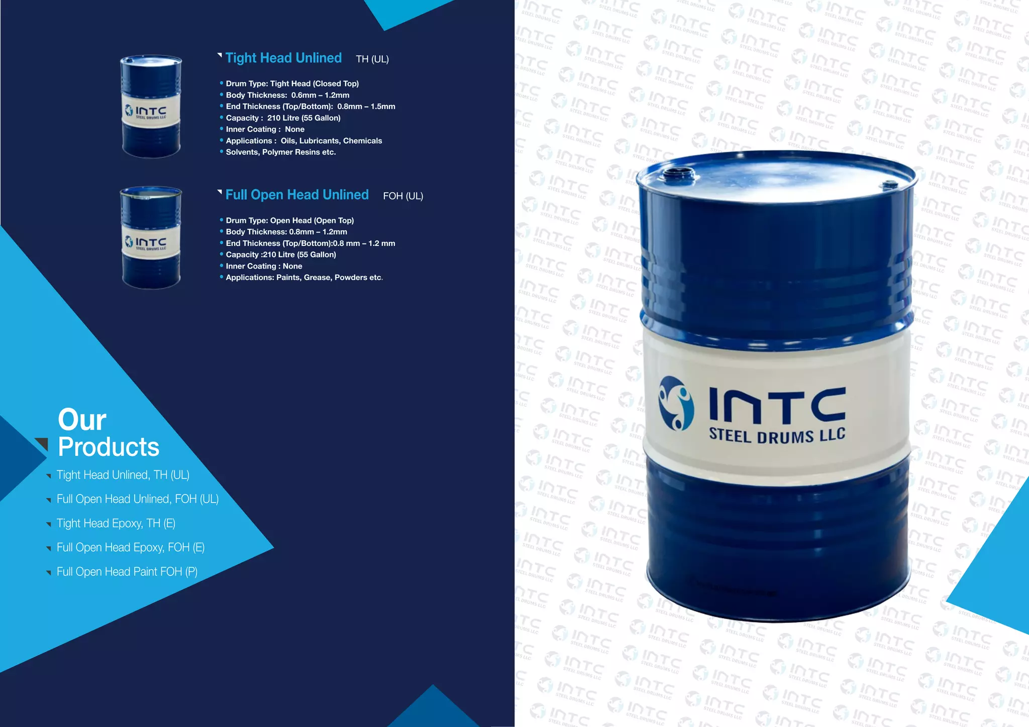 catalogue- INTC STEEL DRUMS | PDF