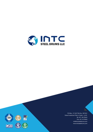 catalogue- INTC STEEL DRUMS | PDF