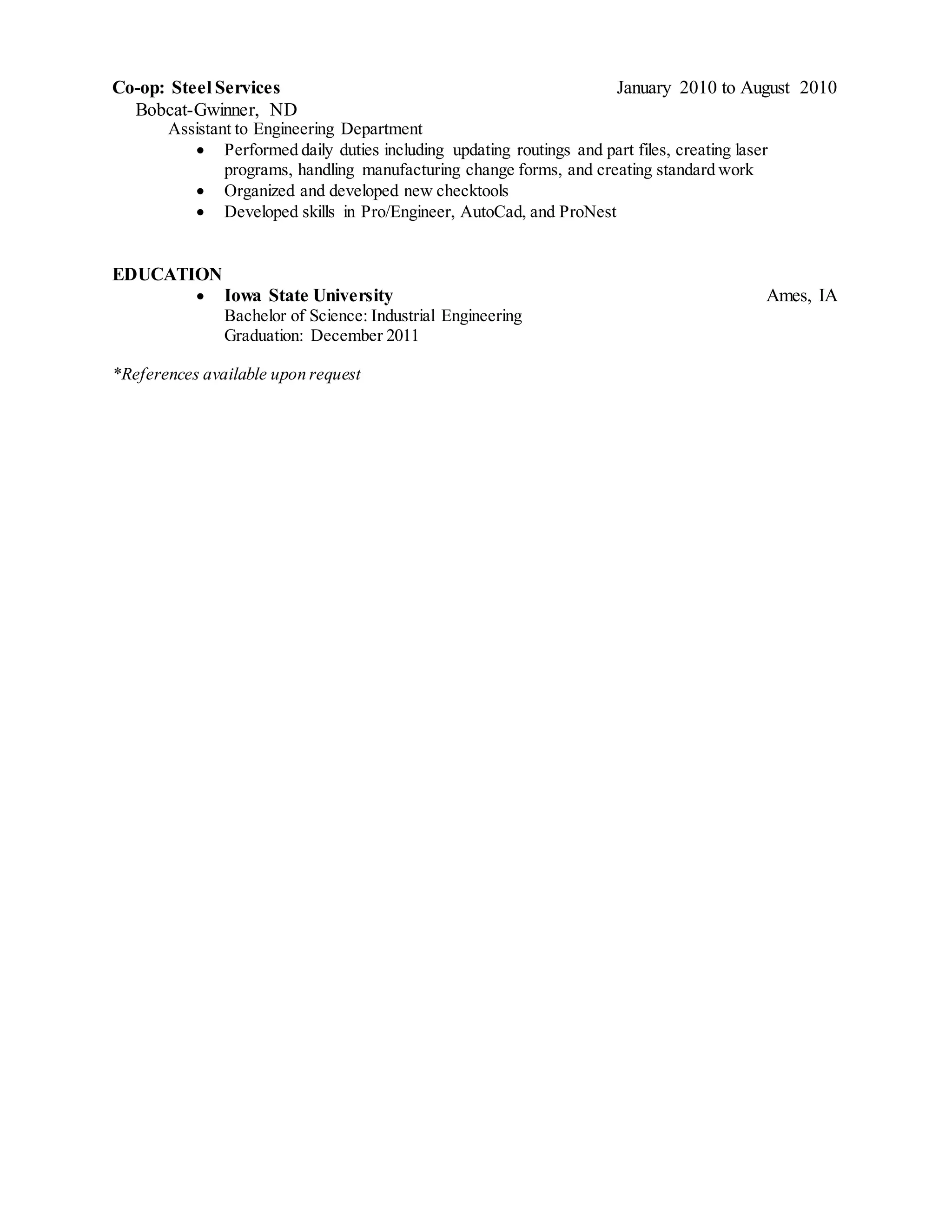 Olivia Brown Resume | PDF