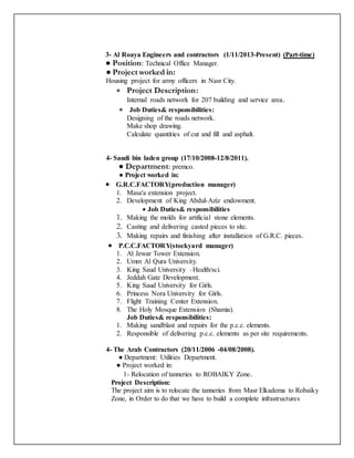 Ahmed as Road design eng | PDF
