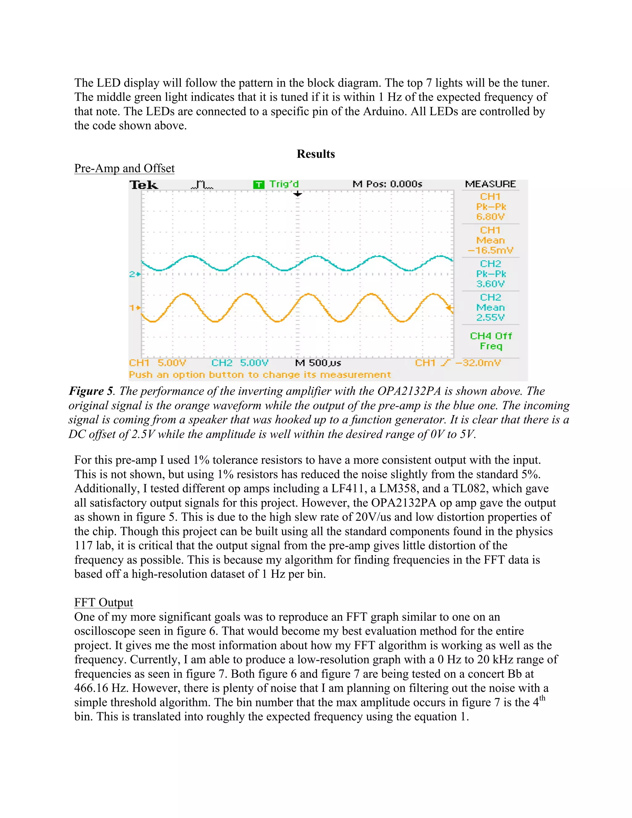 [Best]Chromatic Tuner Project Final Report | PDF