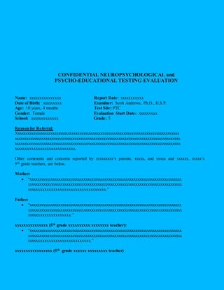sample_neuropsychological_and_psycho-educational_testing_evaluation ...