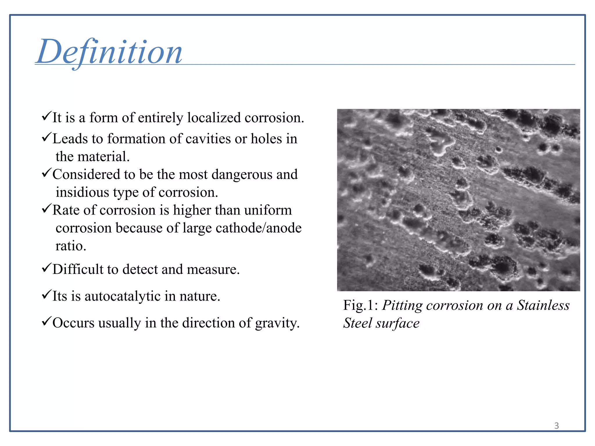 Pitting Corrosion_Rahul | PPTX