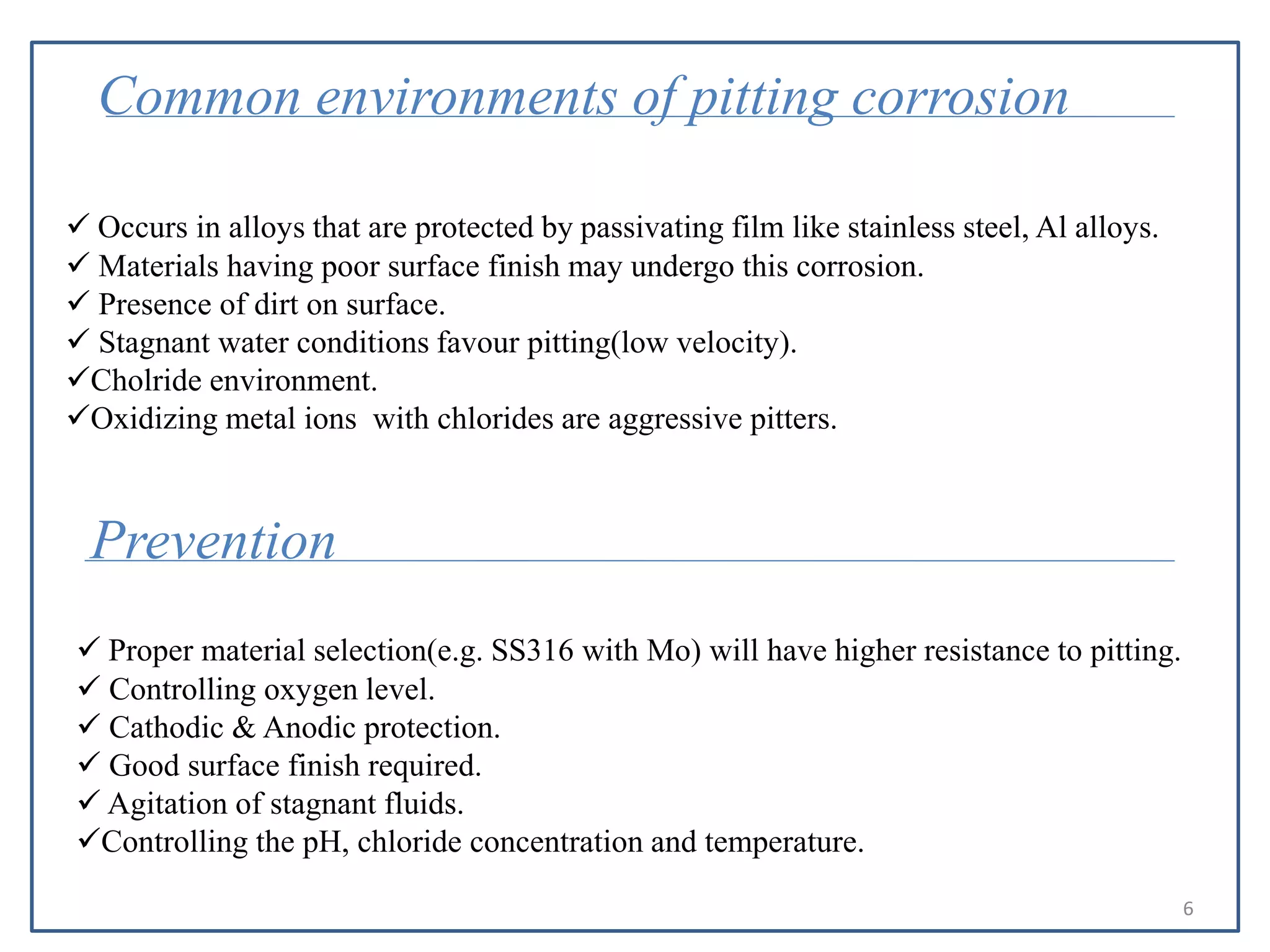 Pitting Corrosion_Rahul | PPTX