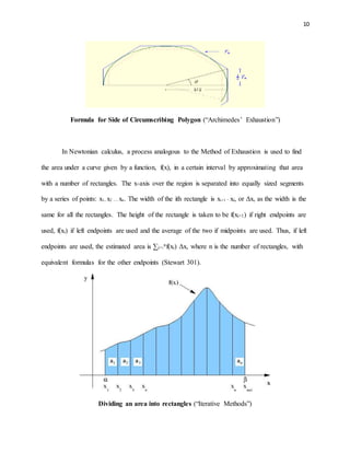 Pre-newtonian calculus | DOCX