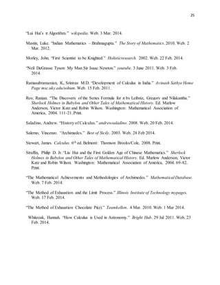 Pre-newtonian calculus | DOCX