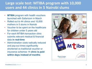 27052015 PharmAccess presentation Mondato conference Joburg | PPT