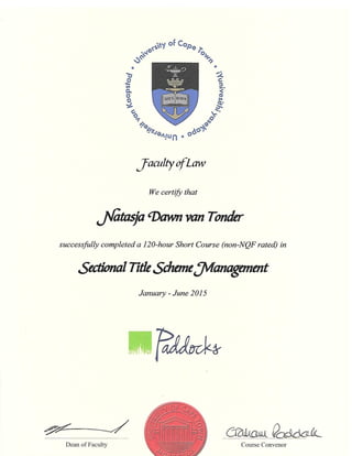 STSM CERTIFICATE | PDF