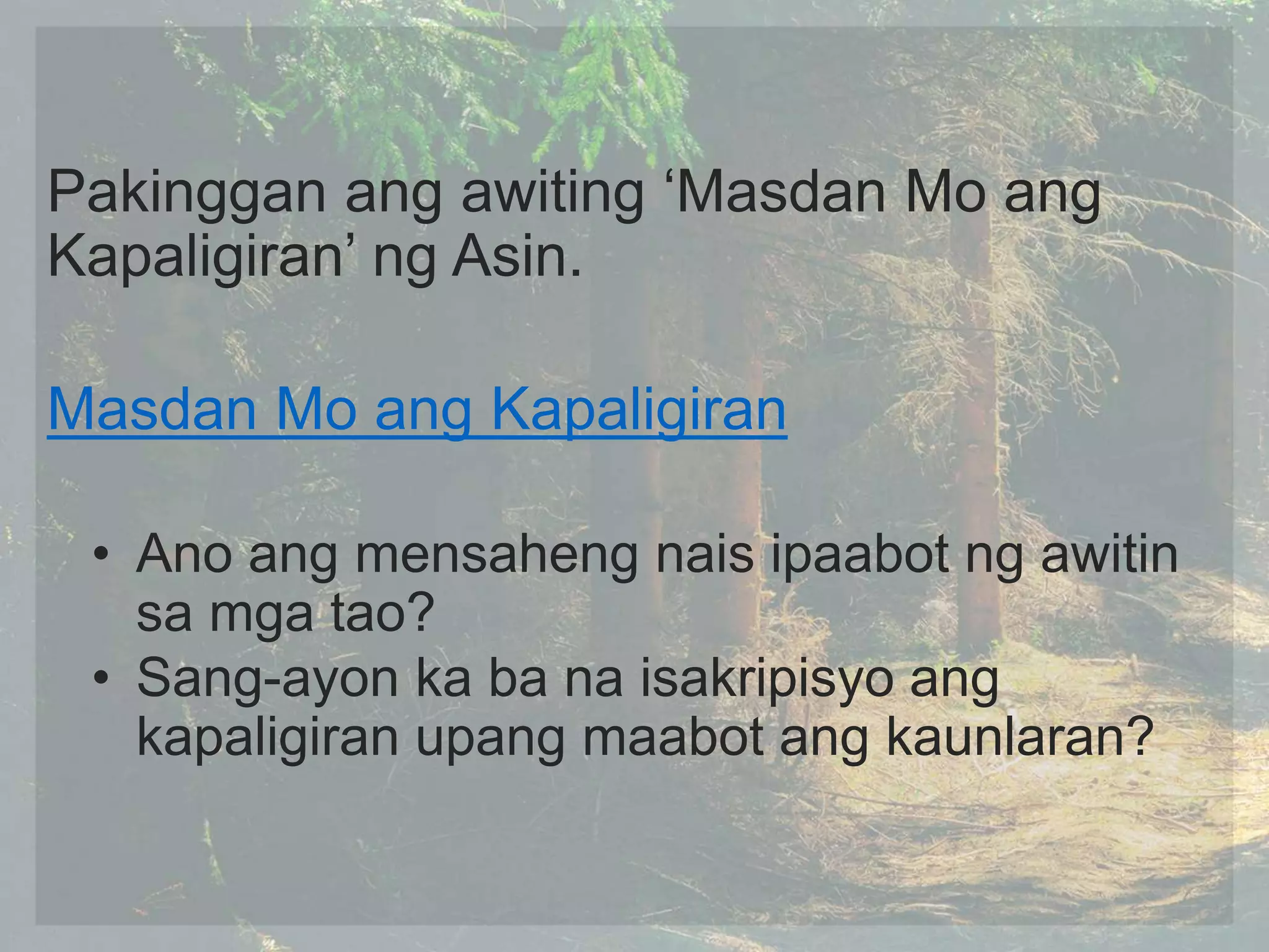 Limitasyon ng Likas na Yaman - Ekonomiks (Grade 9) | PPTX