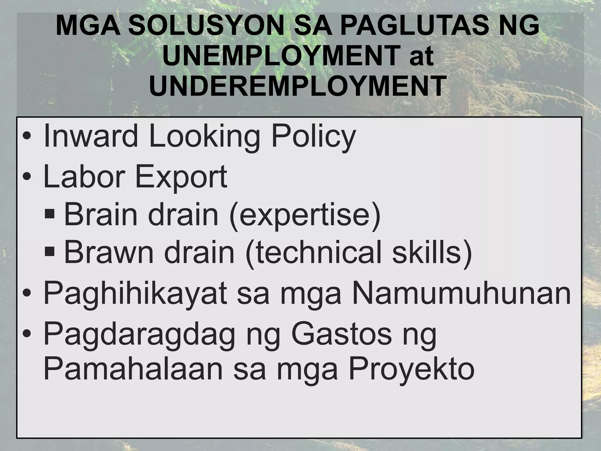 Limitasyon ng Likas na Yaman - Ekonomiks (Grade 9) | PPTX