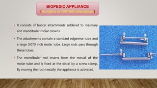 fixed functional appliances | PPTX