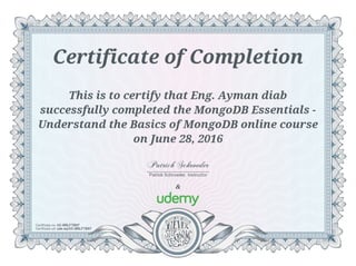 MongoDB Essentials - Understand the Basics of MongoD | PPT
