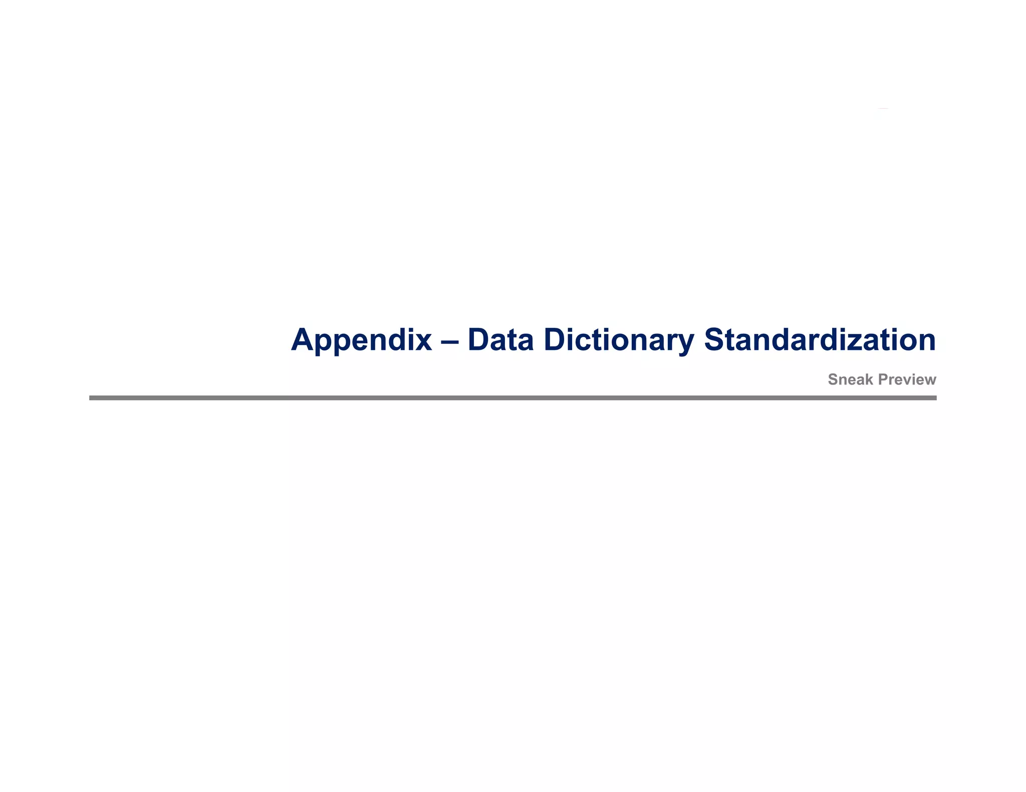 IBOR Data Management - Standardization | PDF