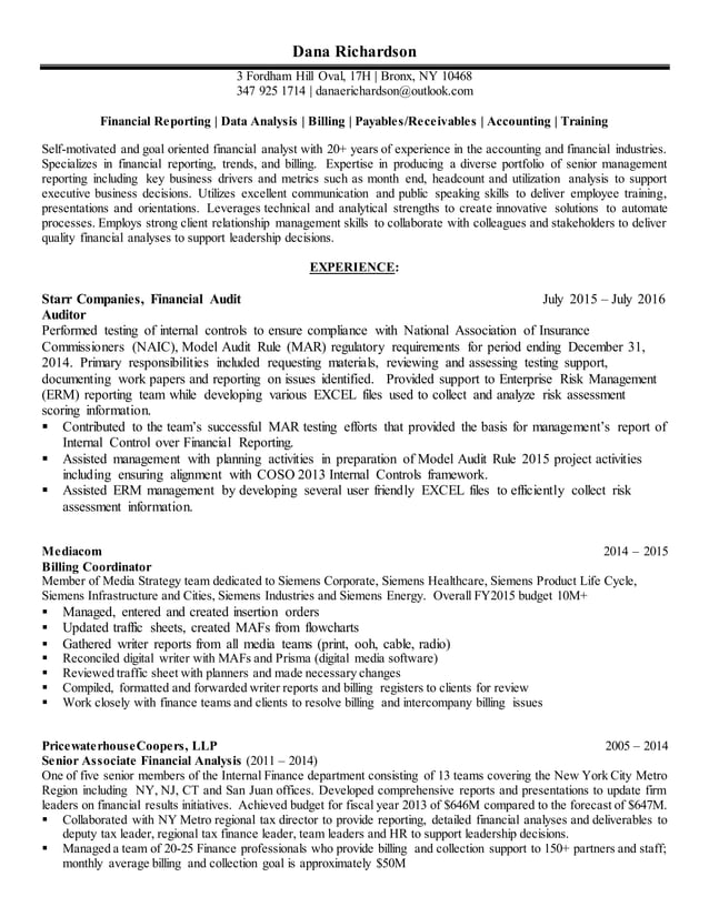 Dana_Richardson Resume | PDF