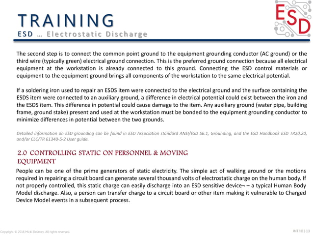 ESD PRESENTATION | PPTX | Physics | Science
