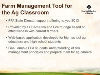 Farm management tool for the ag classroom | PPT | Agriculture | Industries