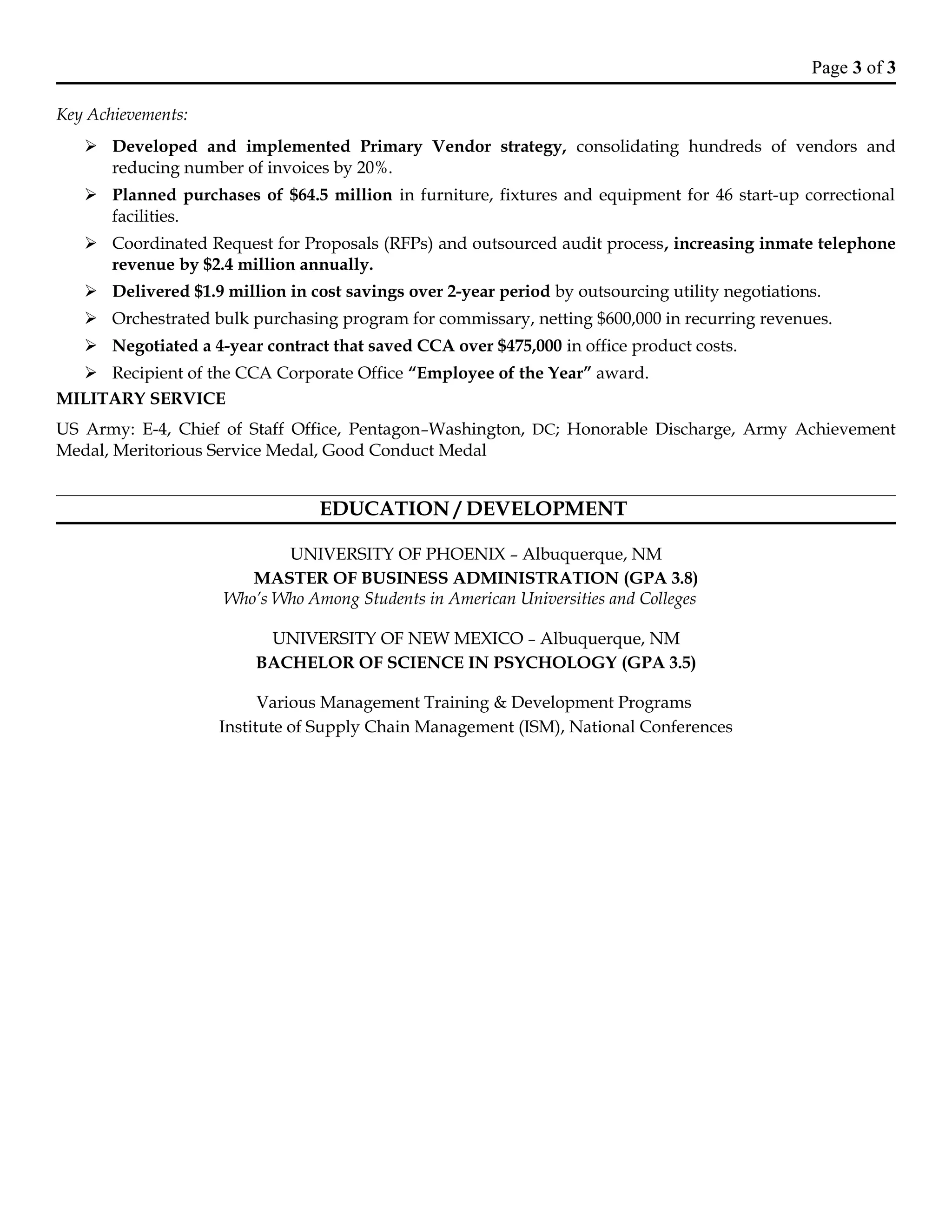 W._Allan_Gonce_Resume | PDF