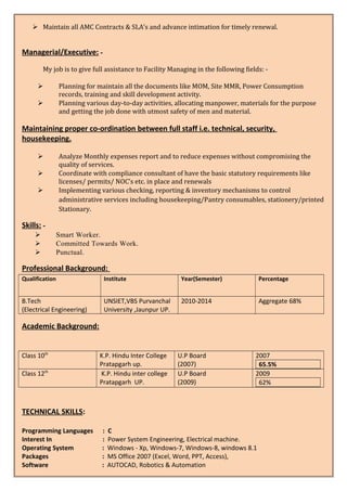 Avnish Pandey Resume | DOC