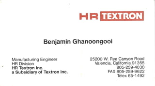 HR TEXTRON | PDF