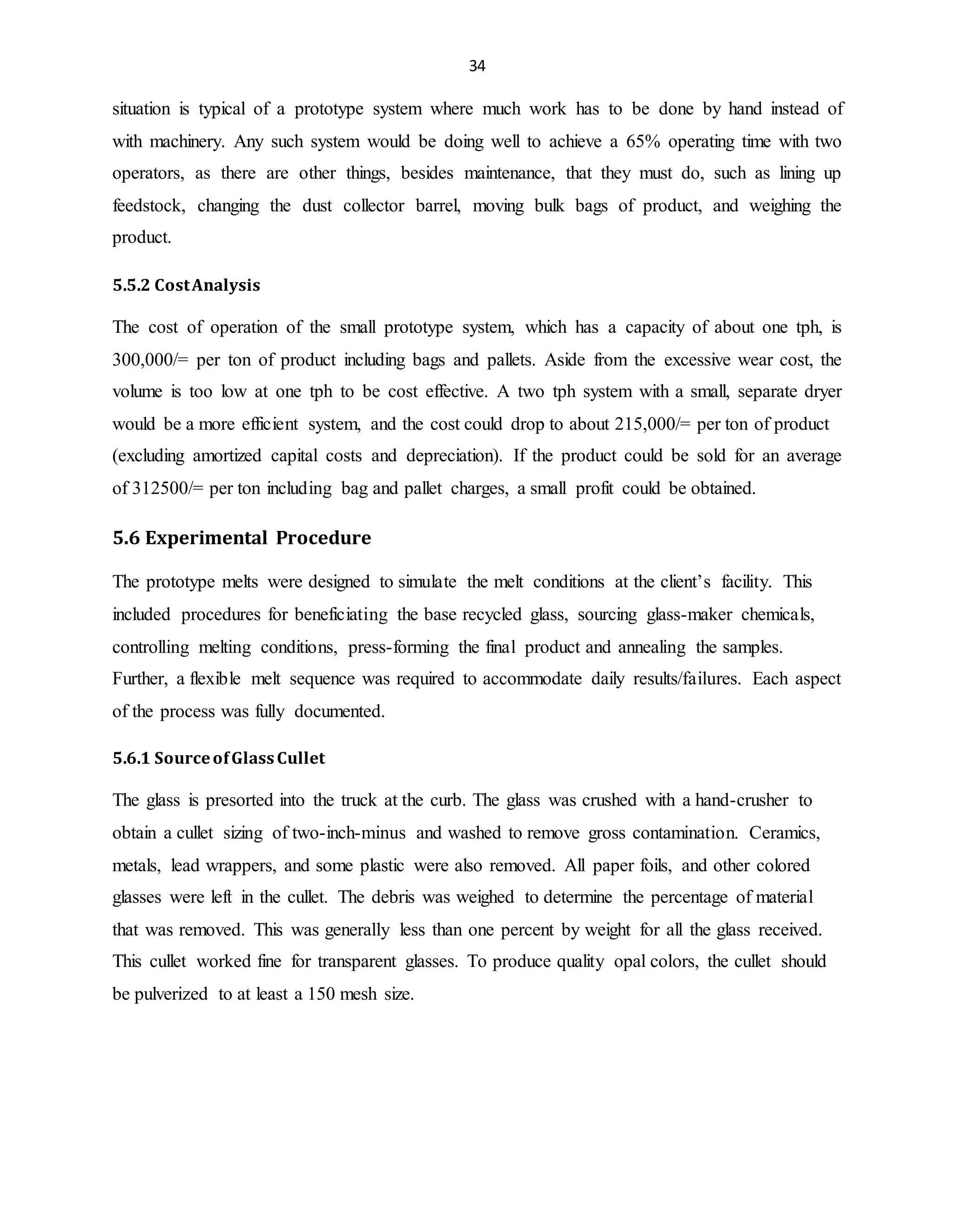 Glass Recycling PROJECT | DOCX