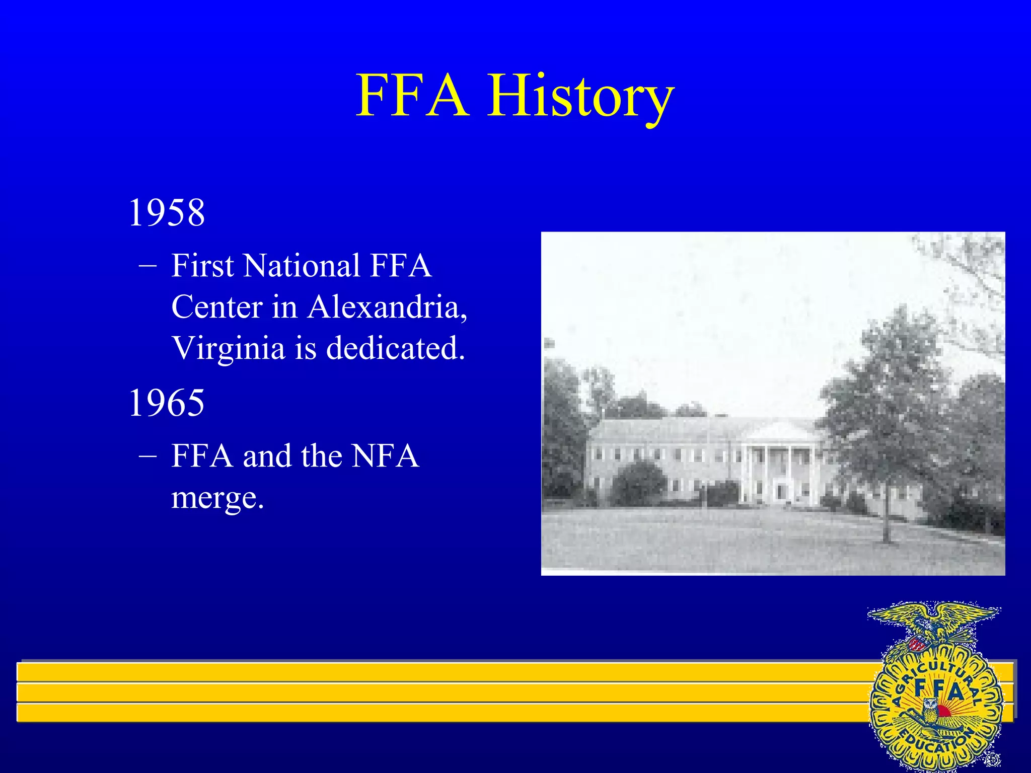 Ffa history | PPT