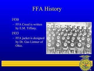 Ffa history | PPT