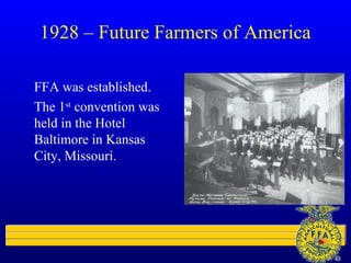 Ffa history | PPT