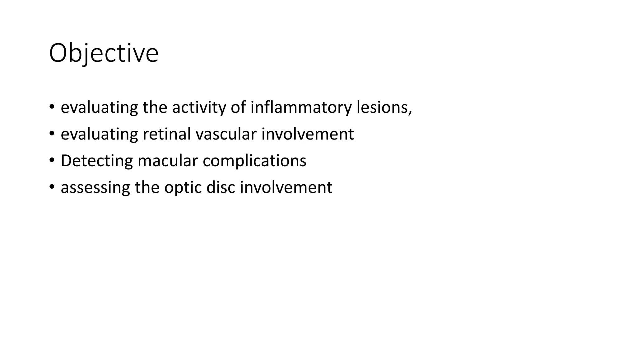 FFA and ICGA in posterior uveitis | PPTX