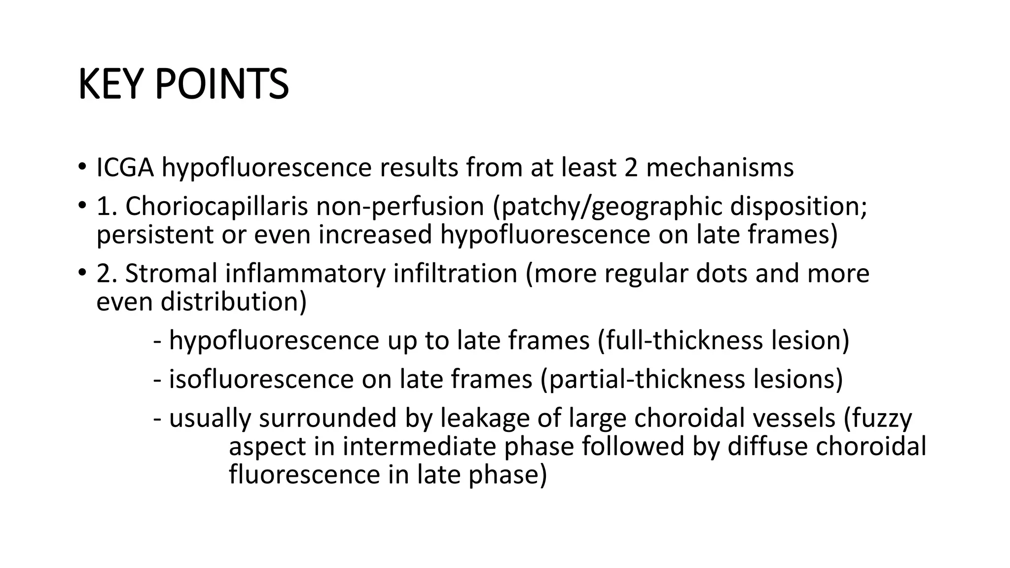FFA and ICGA in posterior uveitis | PPTX