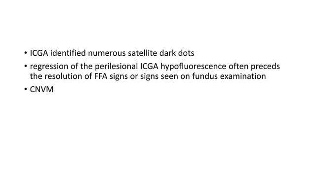 FFA and ICGA in posterior uveitis | PPTX
