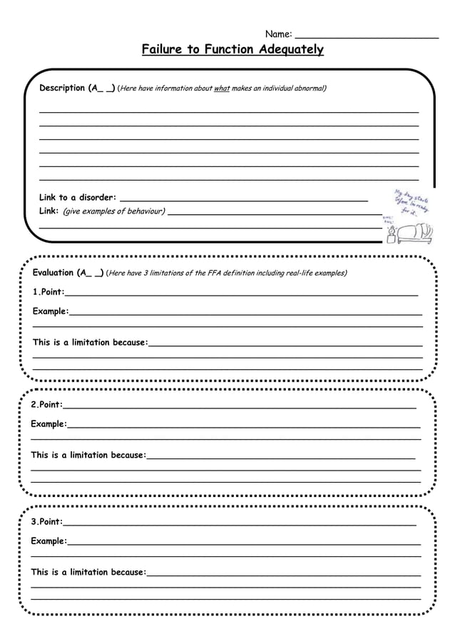 Ffa note sheet | PDF