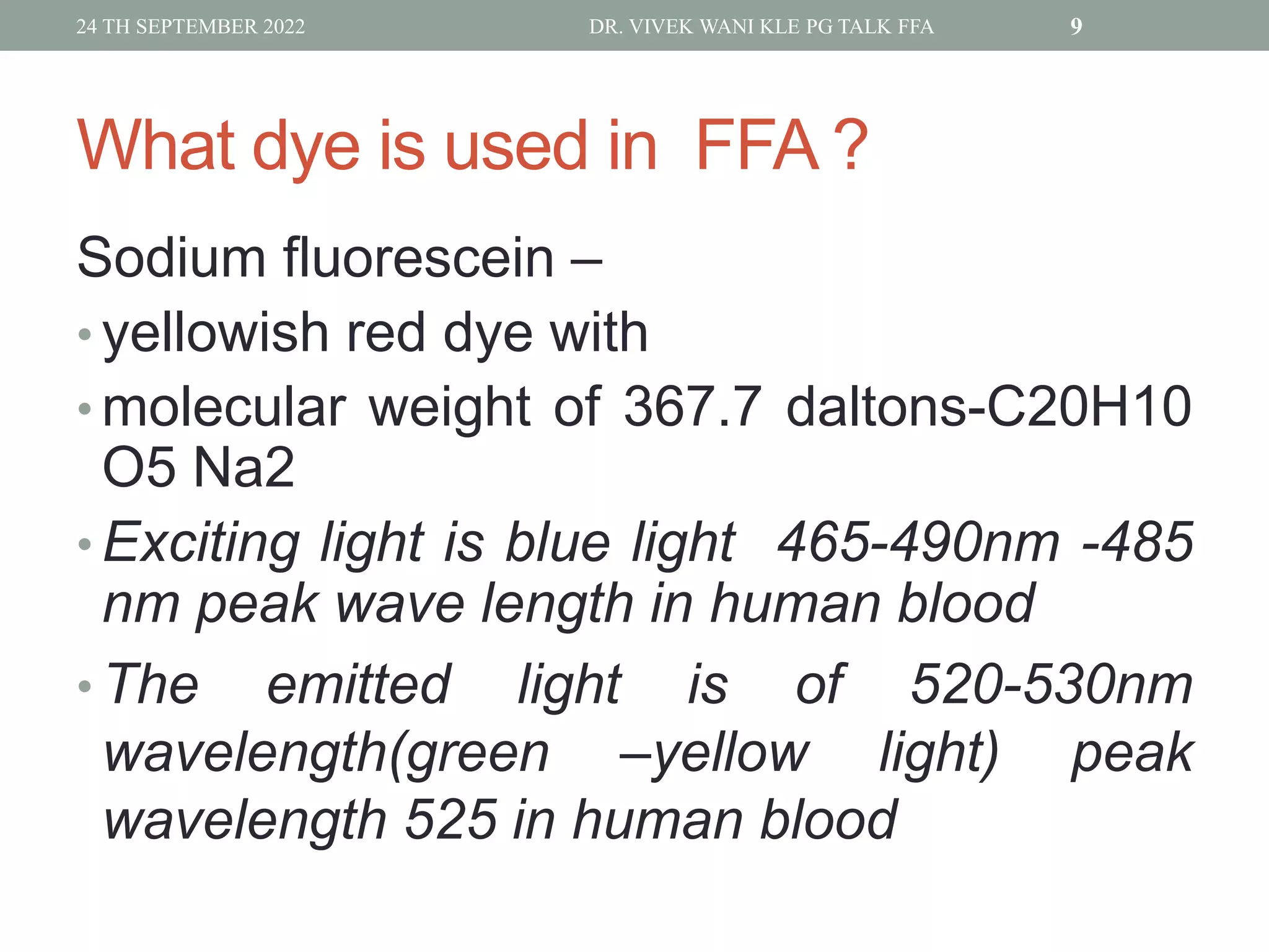 DR WANI'S TALK ON Fundus fluorescein angiography for post graduates .pptx