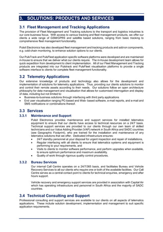 Pulsit SA Company Profile 2014.06 | Information Services Industry ...