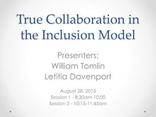 True Collaboration | PPTX