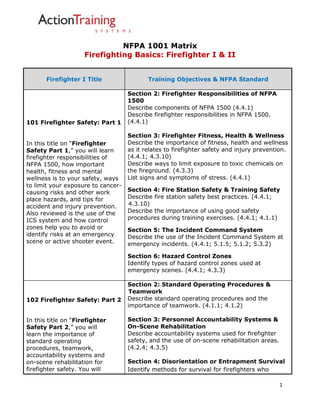FF1 & FF2 Updated Course release | PDF