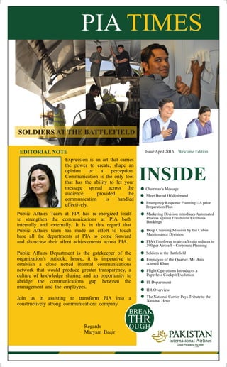 PIA NEWSLETTER | PDF