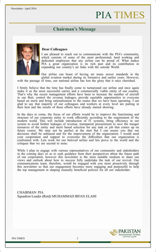 PIA NEWSLETTER | PDF