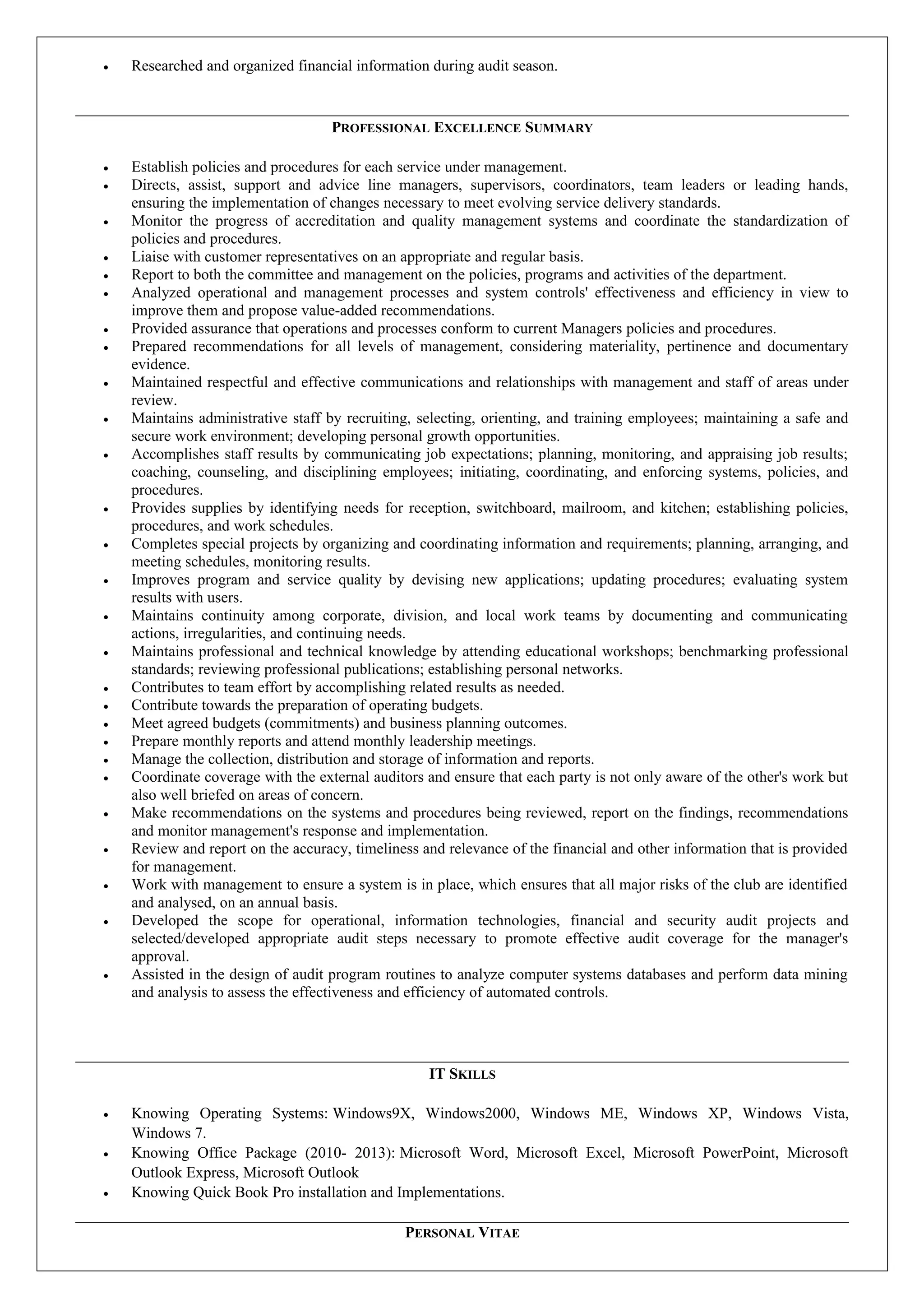 Syed Imran CV 1 | DOC