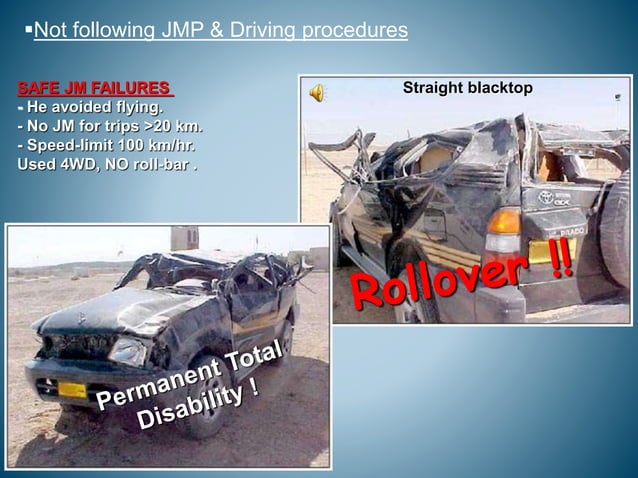 Journey Management and Safely Driving Procedure | PPSX