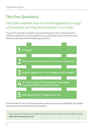 Code of Business Ethics | PDF