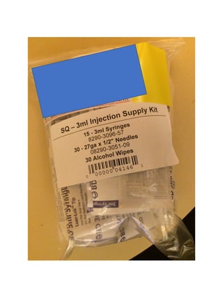 Injection Supply Kit | PDF