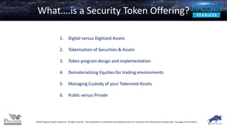 FFCON19 Workshop: Anatomy of Global STOs Security Token Offerings (5Ws ...