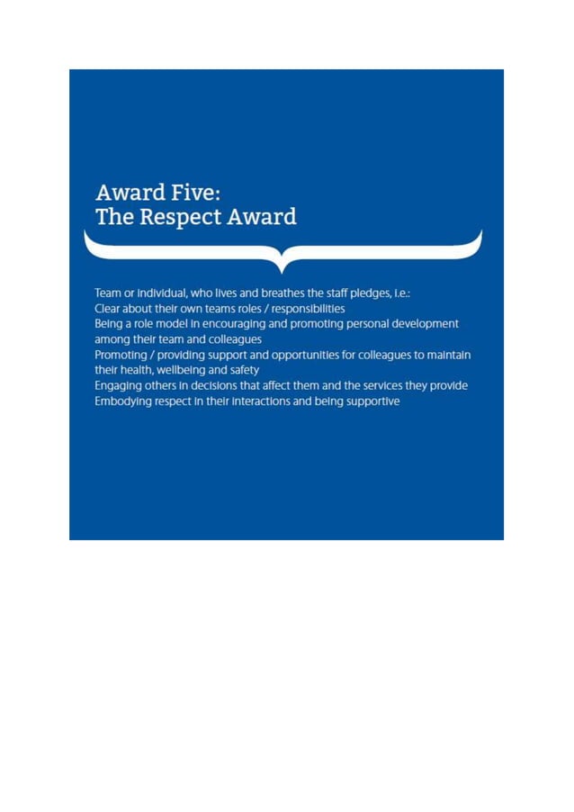 Respect Award | DOCX