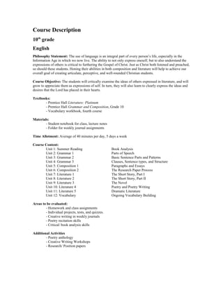 10Eng CourseDescription | DOC