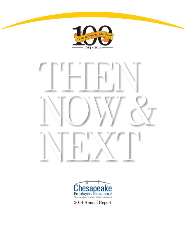 Chesapeake Employers 2014 Annual Report | PDF | Business Accounting ...