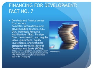 10 Take-aways from the World Bank's Financing for Development MOOC | PPTX | Business Accounting ...