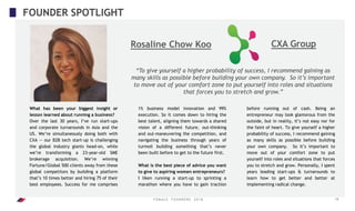 2018 Female Founders Singapore Ecosystem Overview | PPT