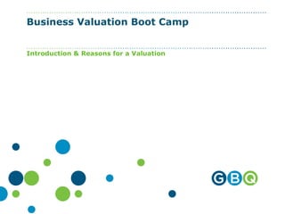 GBQ Consulting - BV Overview | PPT