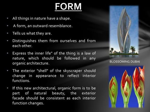 FORM FOLLOWS FUNCTION | PPTX